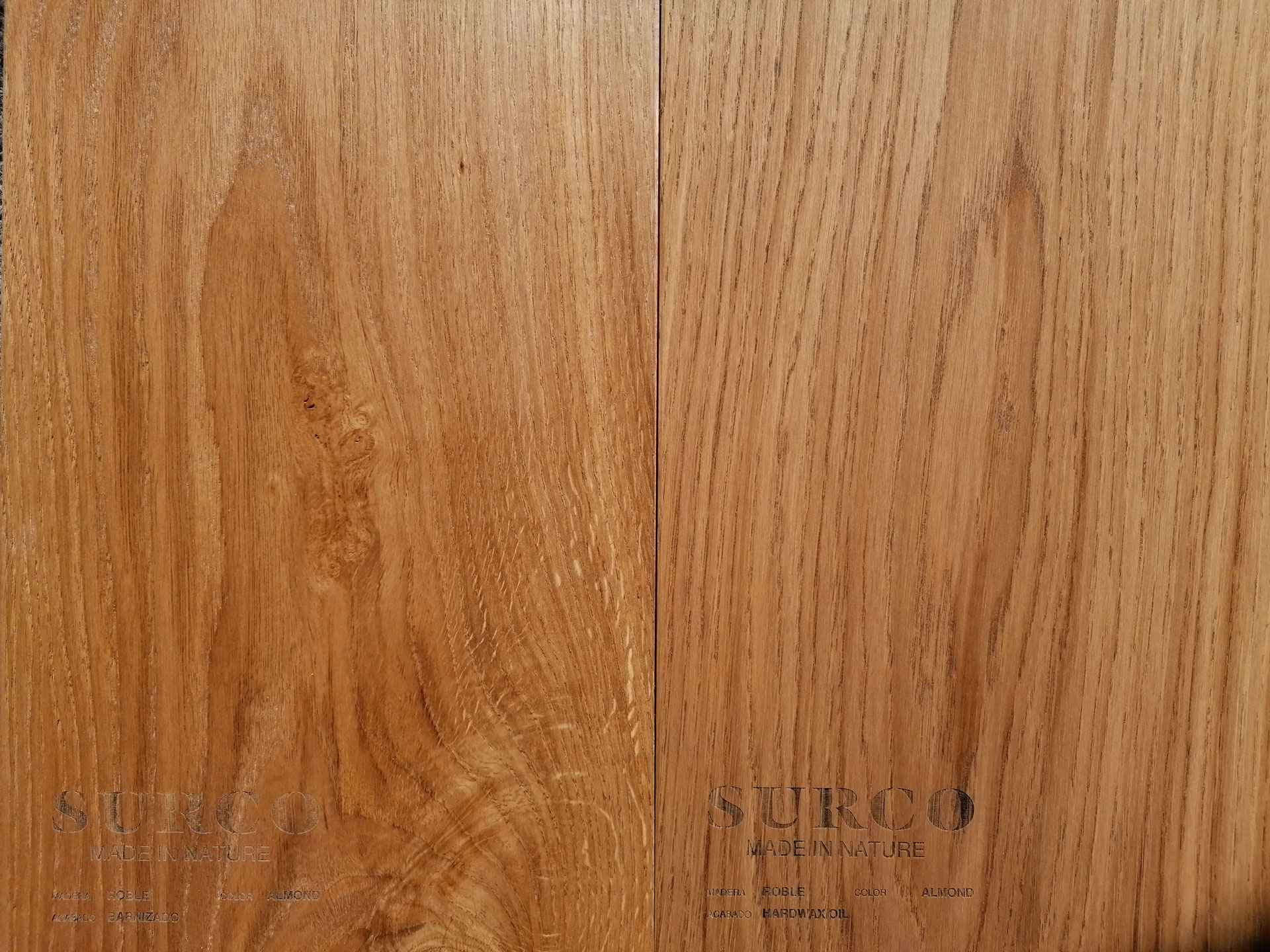 Parquet de madera de aspecto rústico con barniz mate | TPI